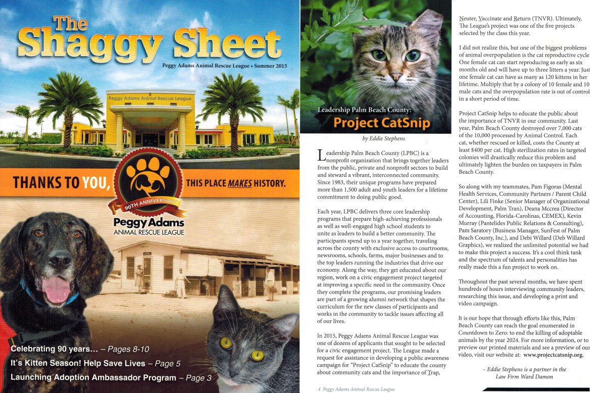 Leadership Palm Beach County: Project Catsnip – Stephens & Stevens ...